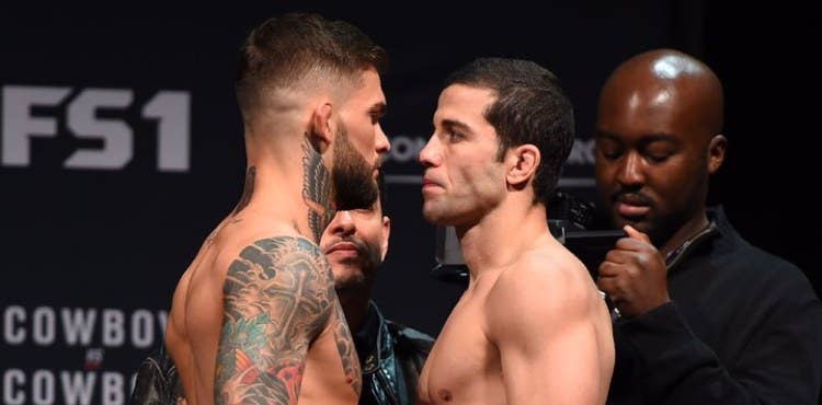 UFC Fight Night 83 Video Highlights: Cody Garbrandt Gets TKO in Awkward ...
