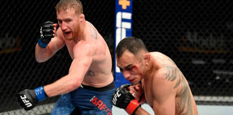Justin Gaethje dominates Tony Ferguson at UFC 249, earns shot at Khabib ...