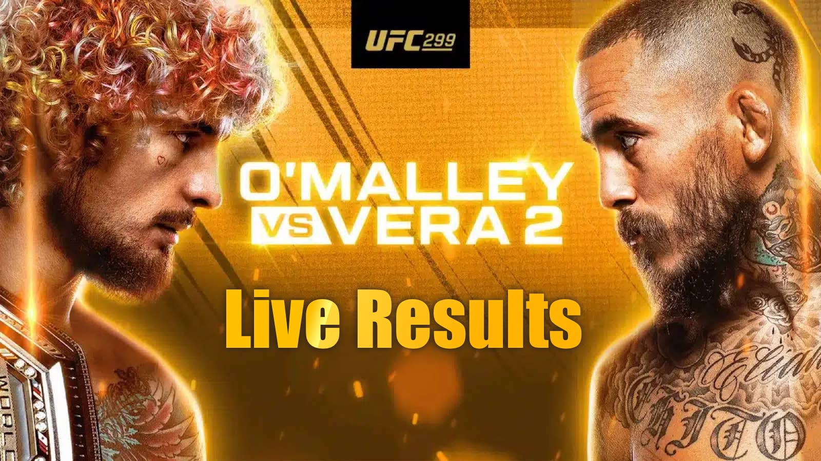 UFC 299 Results: Sean O'Malley vs. Marlon Vera 2 - MMA Weekly