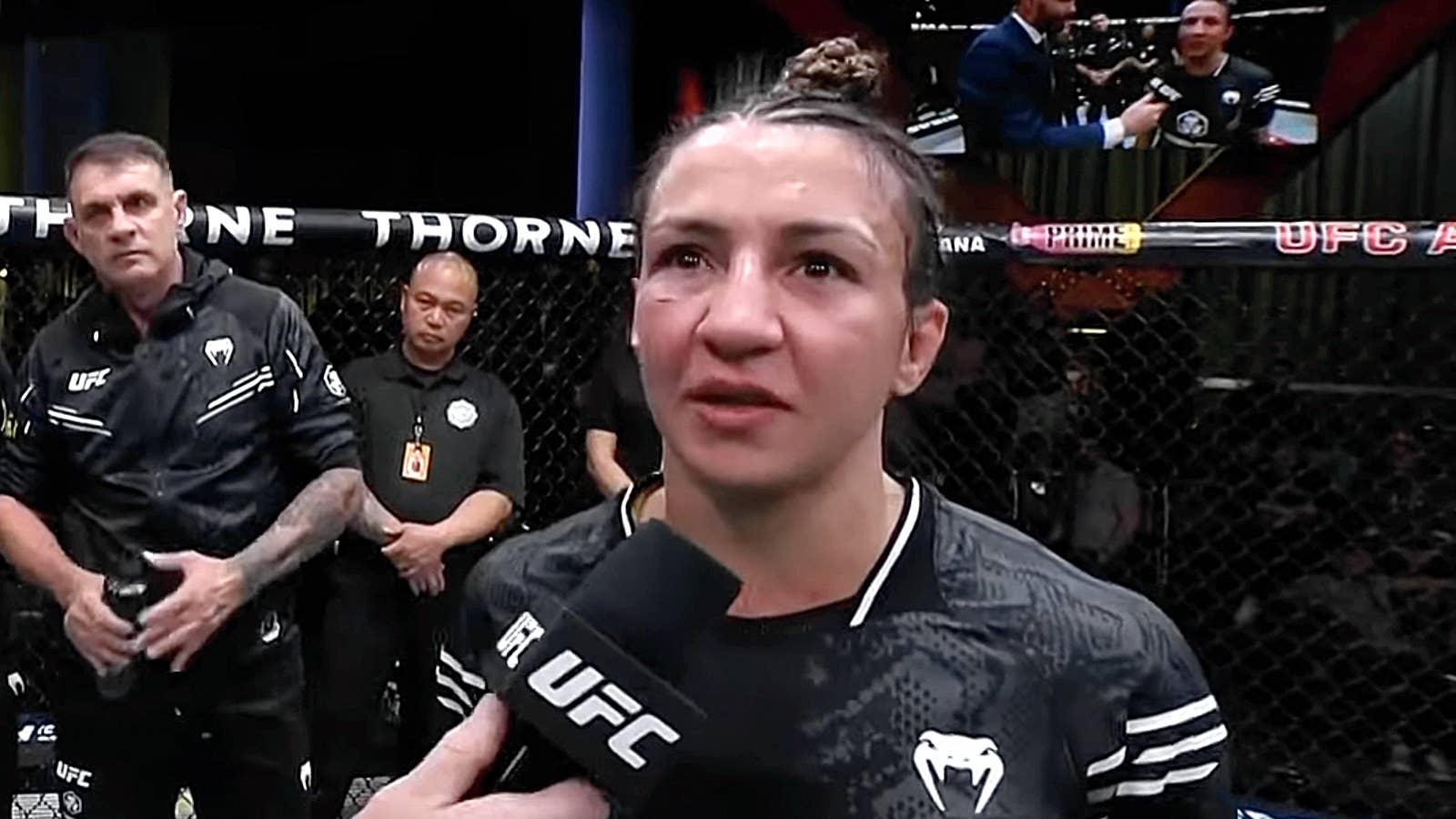 Amanda Ribas UFC Vegas 89 Octagon Interview: 'I tried to do my best ...
