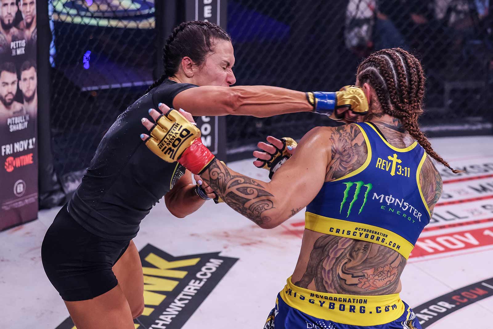 Bellator 300: Chris Cyborg KO's Cat Zingano Photo Gallery - MMA Weekly