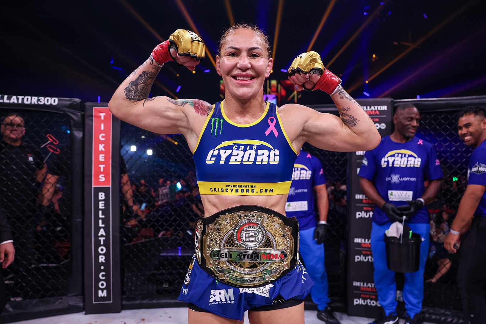 Bellator 300: Chris Cyborg KO's Cat Zingano Photo Gallery - MMA Weekly