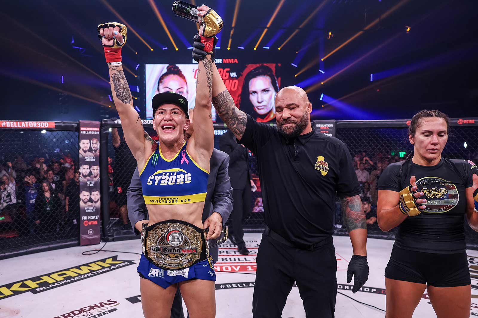 Bellator 300: Chris Cyborg KO's Cat Zingano Photo Gallery - MMA Weekly