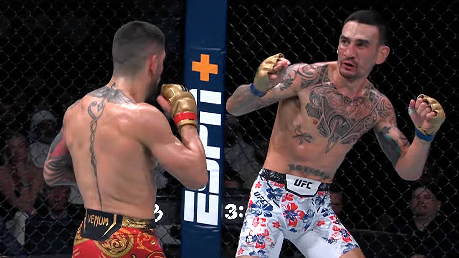 Watch Ilia Topuria become the first fighter to KO Max Holloway | Full ...