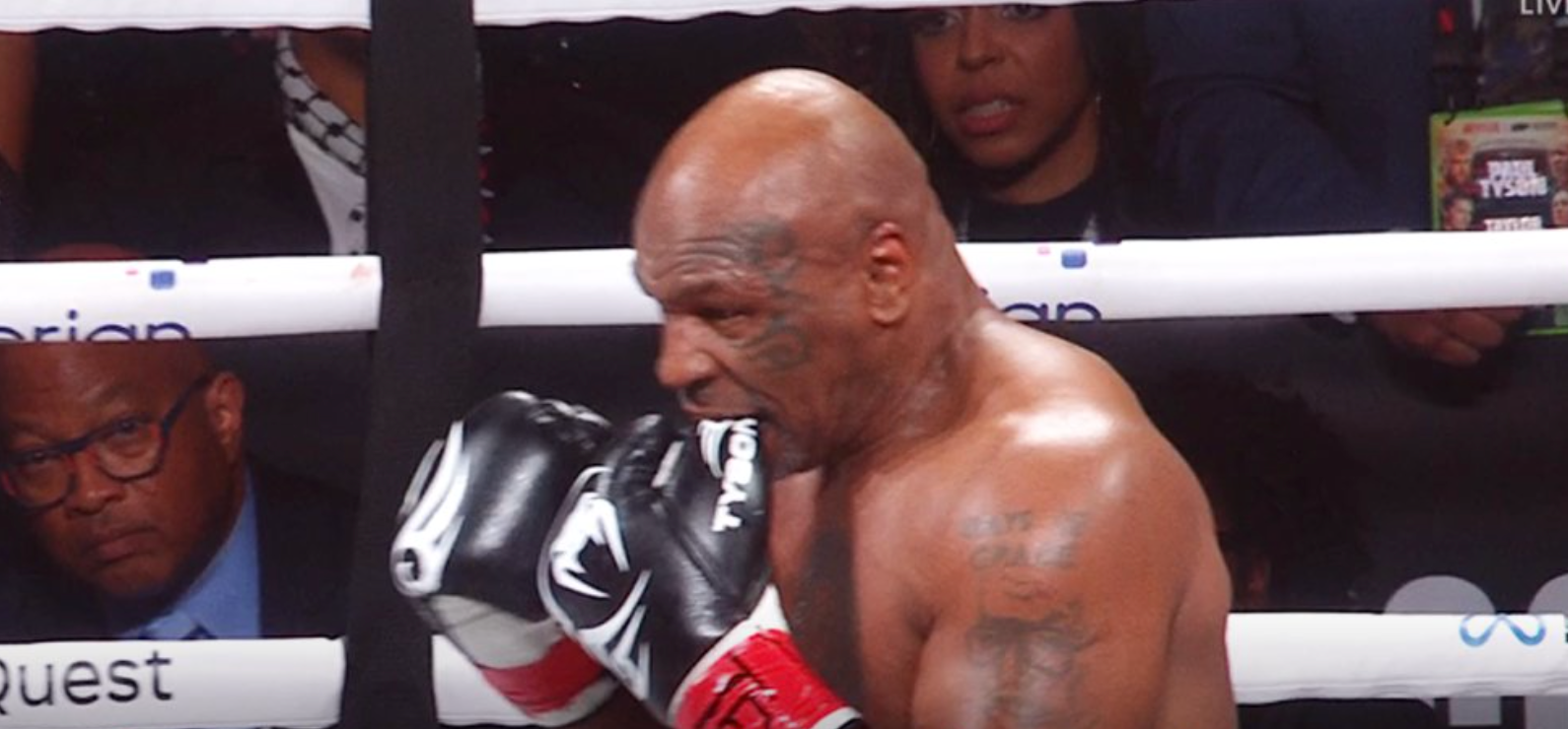 Mike Tyson reveals why he was biting during Jake Paul fight - MMA Weekly