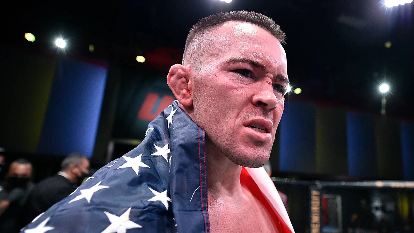 Colby Covington silences Bo Nickal with verbal assault during RAF press ...