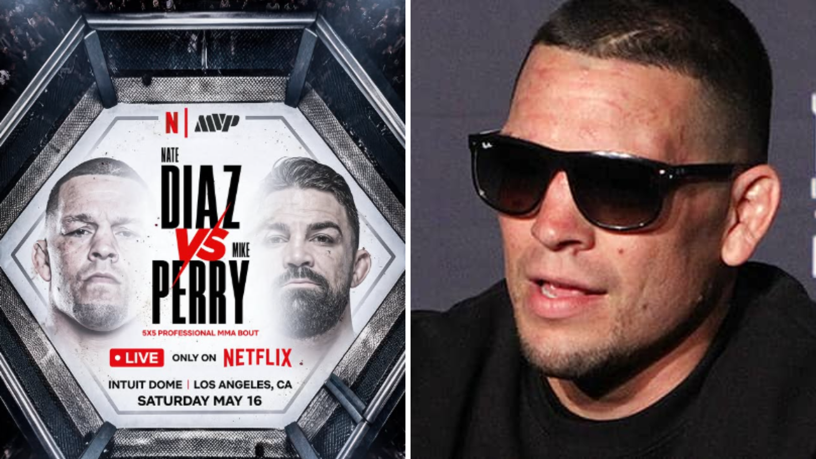 Nate Diaz vs. Mike Perry confirmed for Ronda Rousey vs. Gina Carano ...