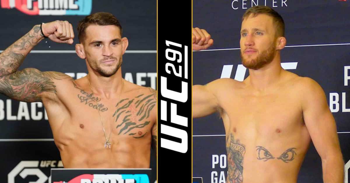 UFC 291 Official FULL Weigh-In Video: Poirier vs Gaethje 2 - MMAWeekly ...
