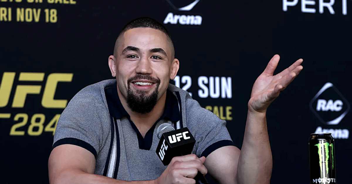 Robert Whittaker goes off about referee stand-ups in UFC 319 main event ...
