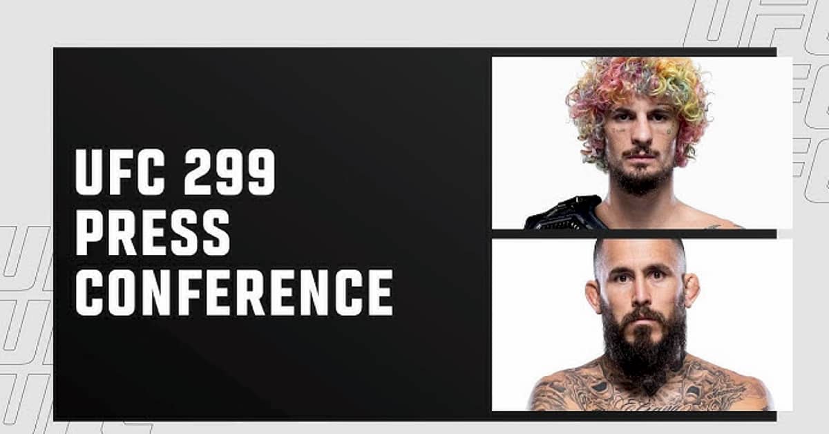 UFC 299 Pre-Fight Press Conference Video - MMAWeekly.com | UFC and MMA ...