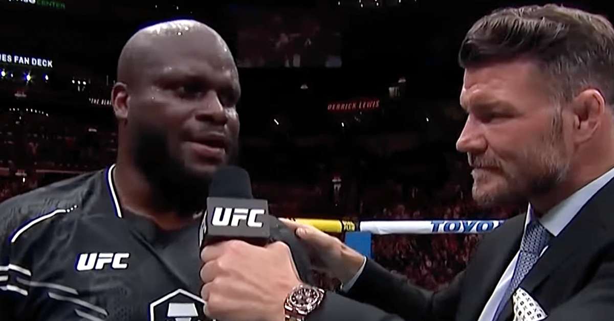 Derrick Lewis UFC St. Louis Octagon Interview - MMAWeekly.com | UFC and ...