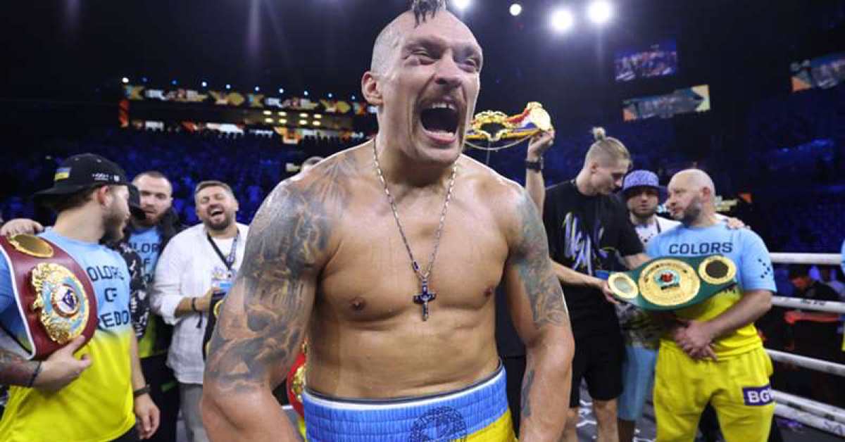 Oleksandr Usyk scores unanimous decision victory in Tyson Fury rematch ...