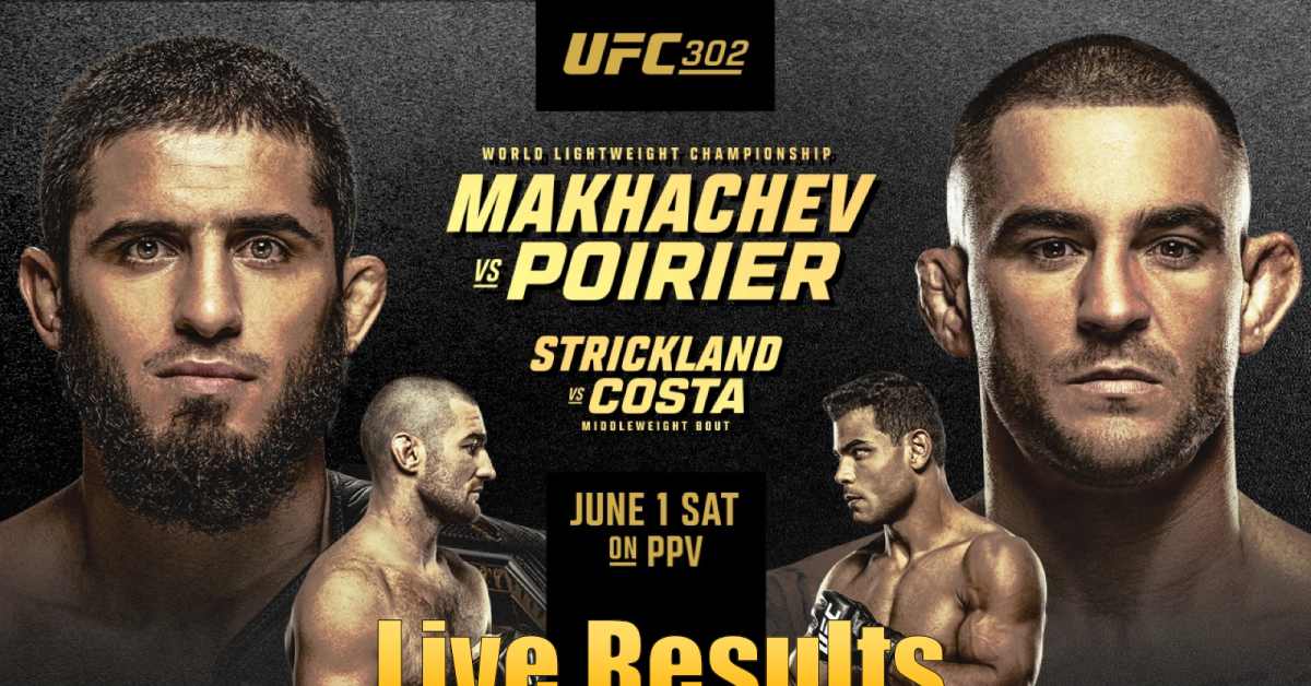 UFC 302: Islam Makhachev vs. Dustin Poirier Results - MMAWeekly.com ...