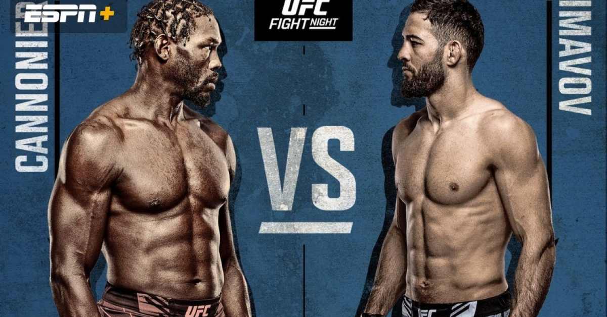 UFC on ESPN 57 Weigh-In Results: Cannonier vs. Imavov - MMAWeekly.com ...