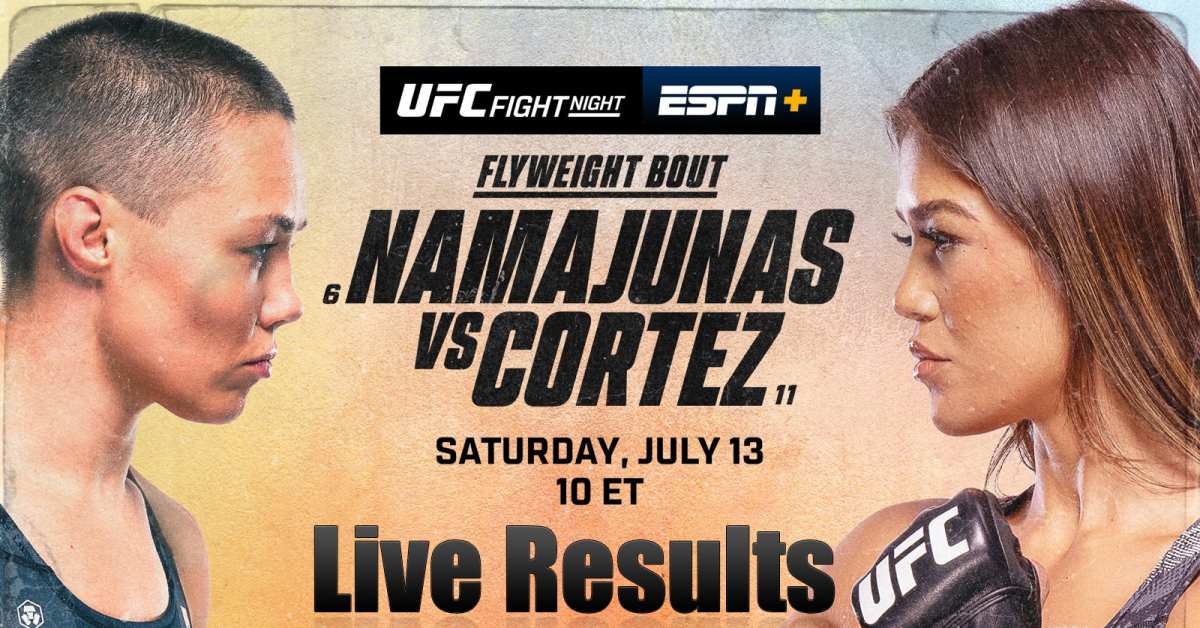 UFC Denver Results: Rose Namajunas vs. Tracy Cortez - MMAWeekly.com ...