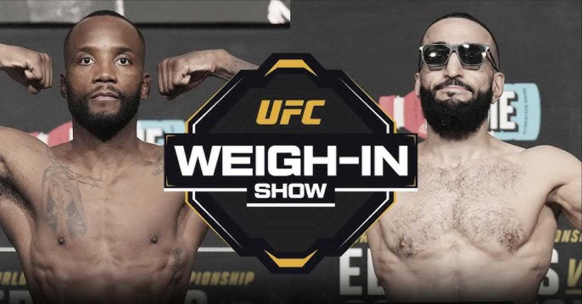 UFC 304: Edwards vs. Muhammad 2 Weigh-In Results and Video - MMAWeekly ...