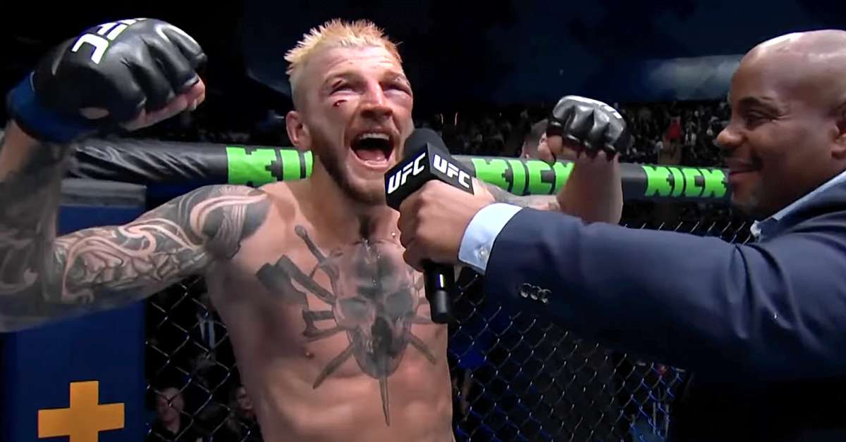 UFC 305 Octagon Interview - Dan Hooker: 'I want everything' - MMAWeekly ...