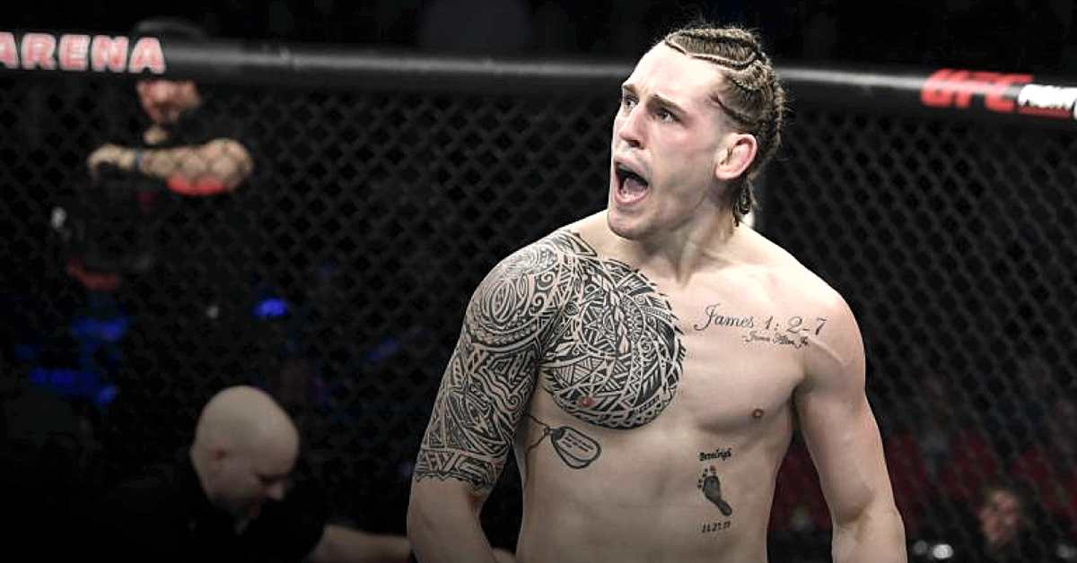 Brendan Allen makes Reinier de Ridder quit in UFC Vancouver main event ...