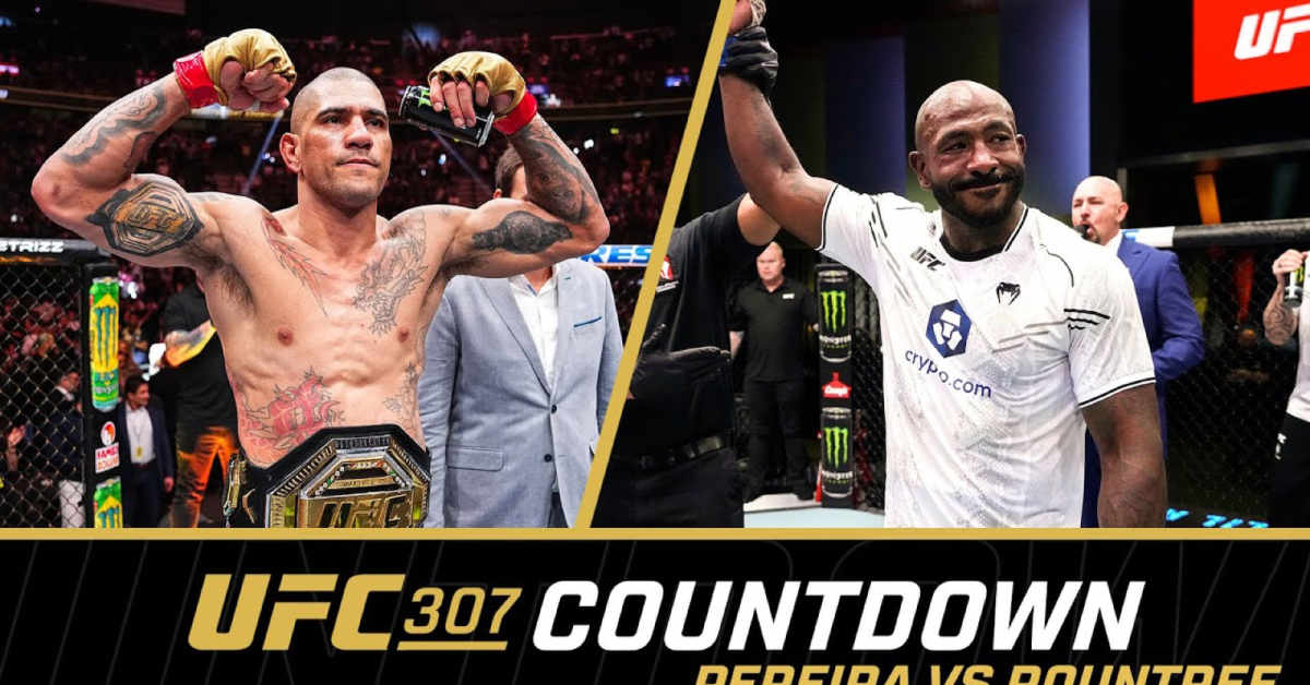 Countdown to UFC 307: Alex Pereira vs Khalil Rountree Jr. - MMAWeekly ...