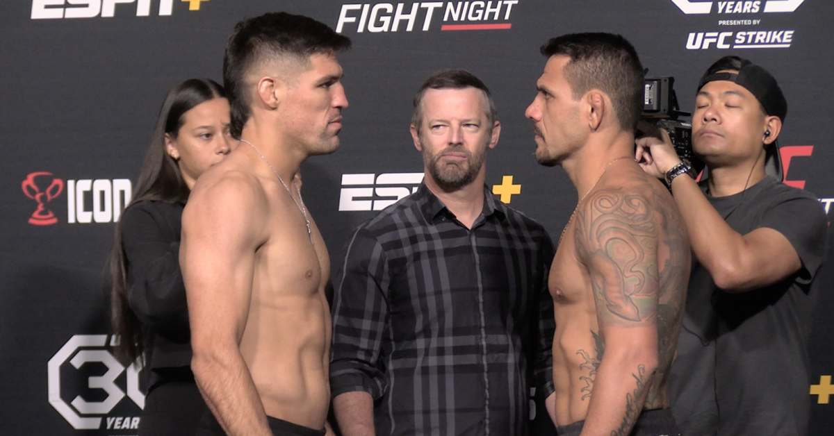 UFC Vegas 78 Face-Offs Video - MMAWeekly.com | UFC and MMA News ...