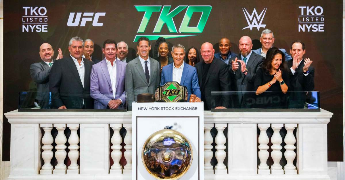 Endeavor CEO Ari Emanuel Rings Bell at the New York Stock Exchange ...