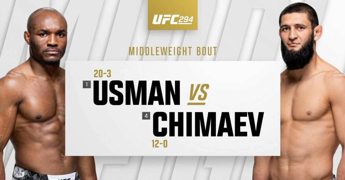 UFC 294 highlights video: Khamzat Chimaev vs Kamaru Usman - MMAWeekly ...