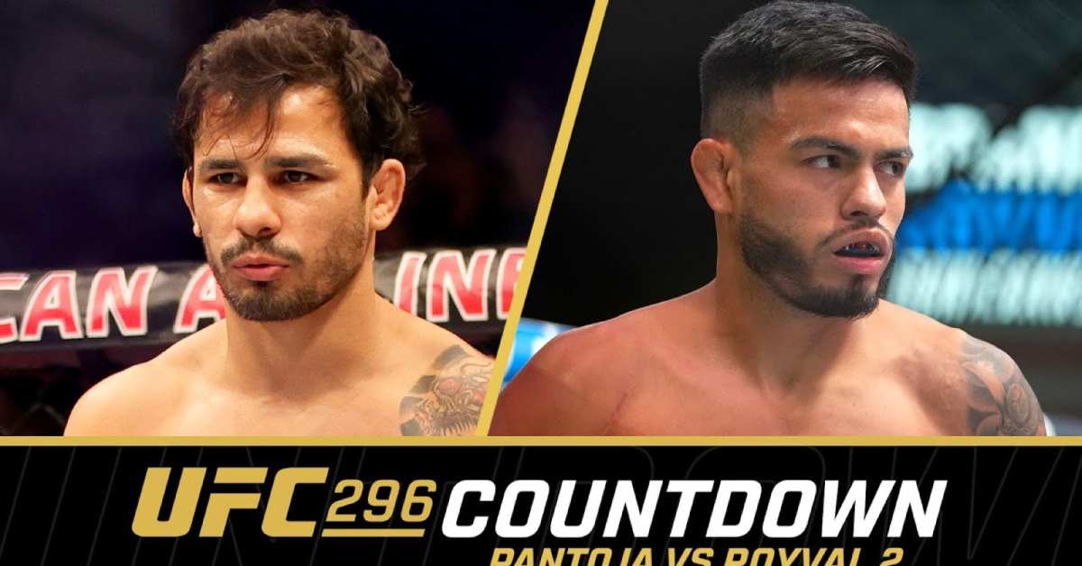 UFC 296 Countdown: Alexandre Pantoja vs. Brandon Royval - MMAWeekly.com ...