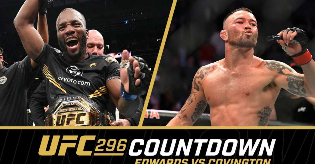 UFC 296 Countdown: Leon Edwards vs. Colby Covington - MMAWeekly.com ...