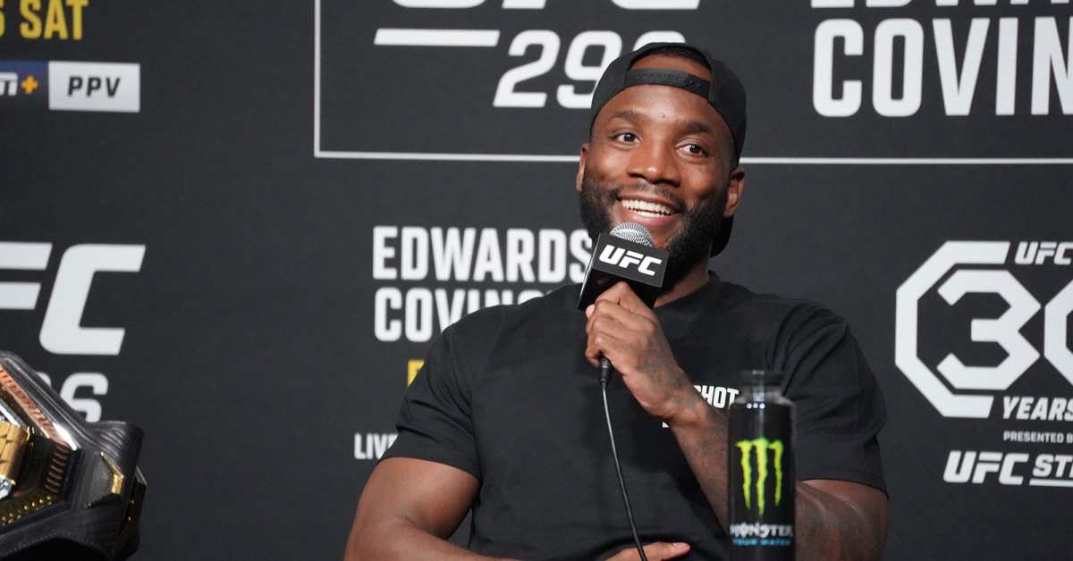 Leon Edwards reveals welterweight title defense set for UFC 300 ...
