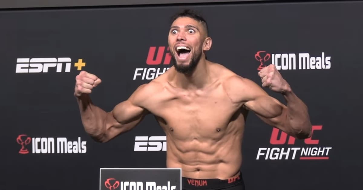 UFC Shanghai weigh-in results: co-main event moved to catchweight bout ...