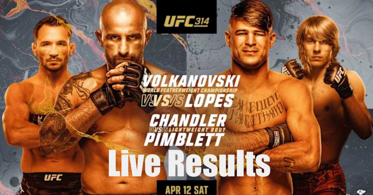UFC 314: Volkanovski vs. Lopes Results - MMAWeekly.com | UFC and MMA ...