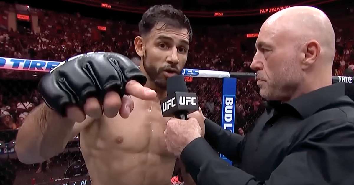Yair Rodriguez UFC 314 Octagon Interview: 'I was promised title shot ...