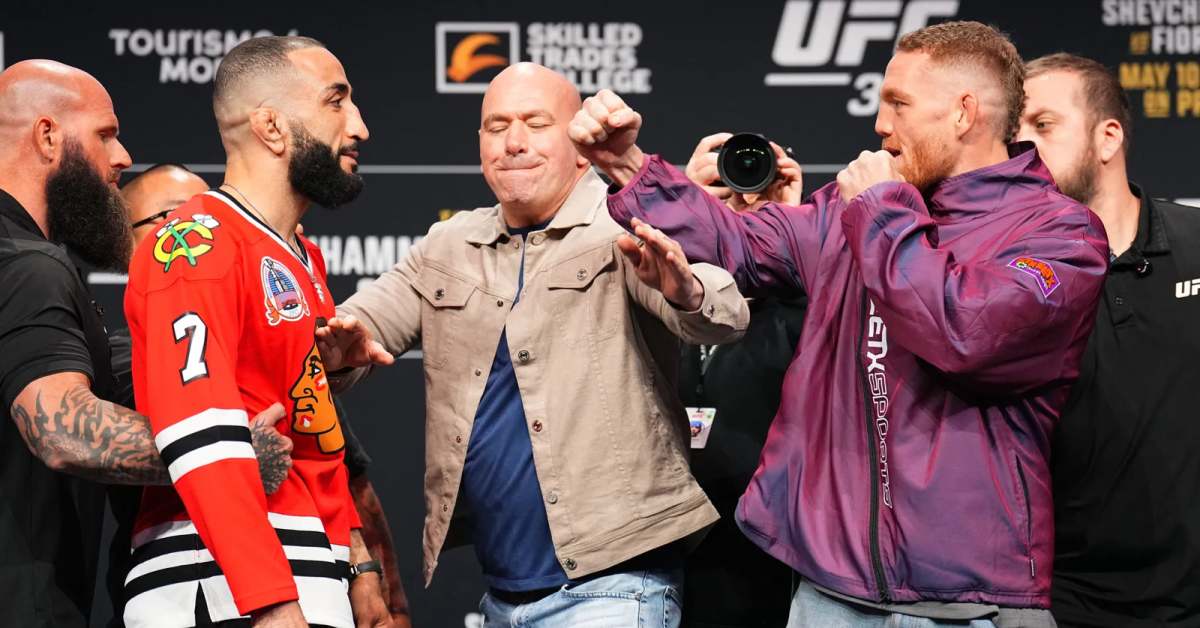 UFC 315 Press Conference Face-Offs - MMAWeekly.com | UFC and MMA News ...