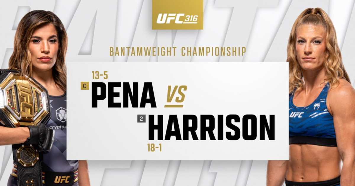 UFC 316 Highlights: Julianna Pena vs. Kayla Harrison - MMAWeekly.com ...