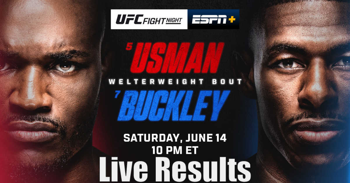 UFC Atlanta: Usman vs. Buckley results - MMAWeekly.com | UFC and MMA ...