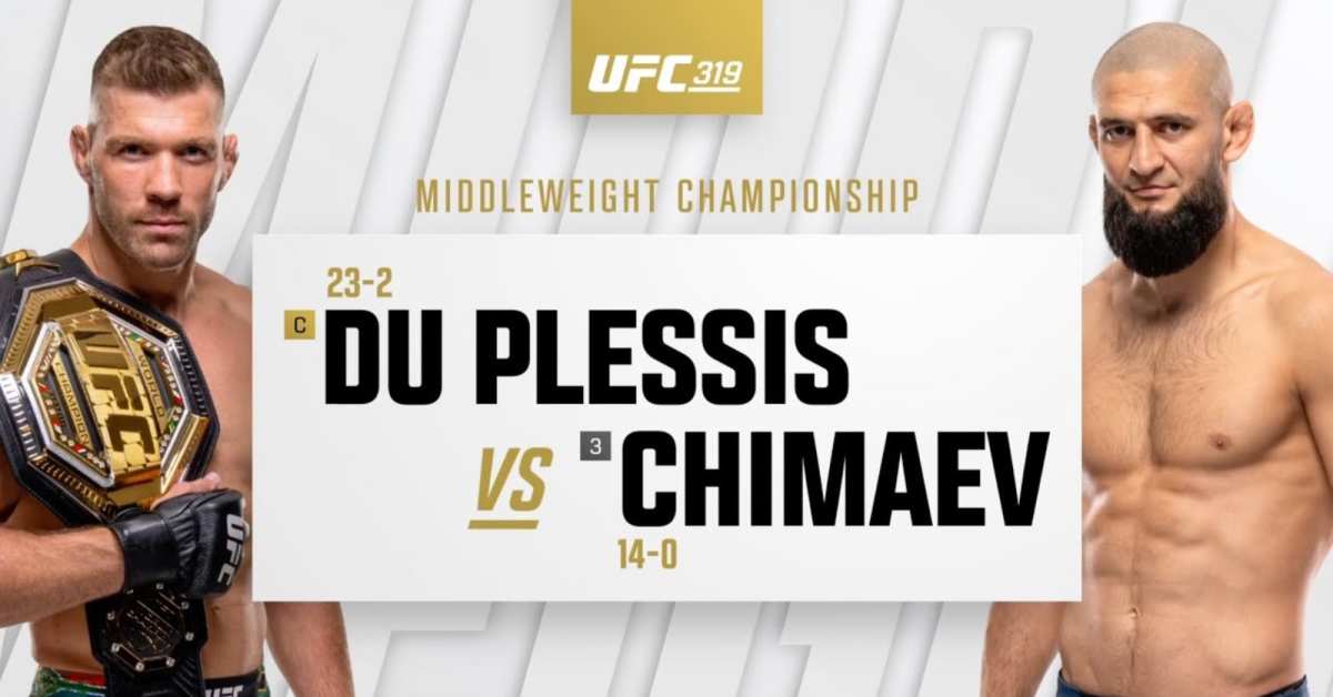UFC 319 Highlights: Dricus Du Plessis vs. Khamzat Chimaev - MMAWeekly ...