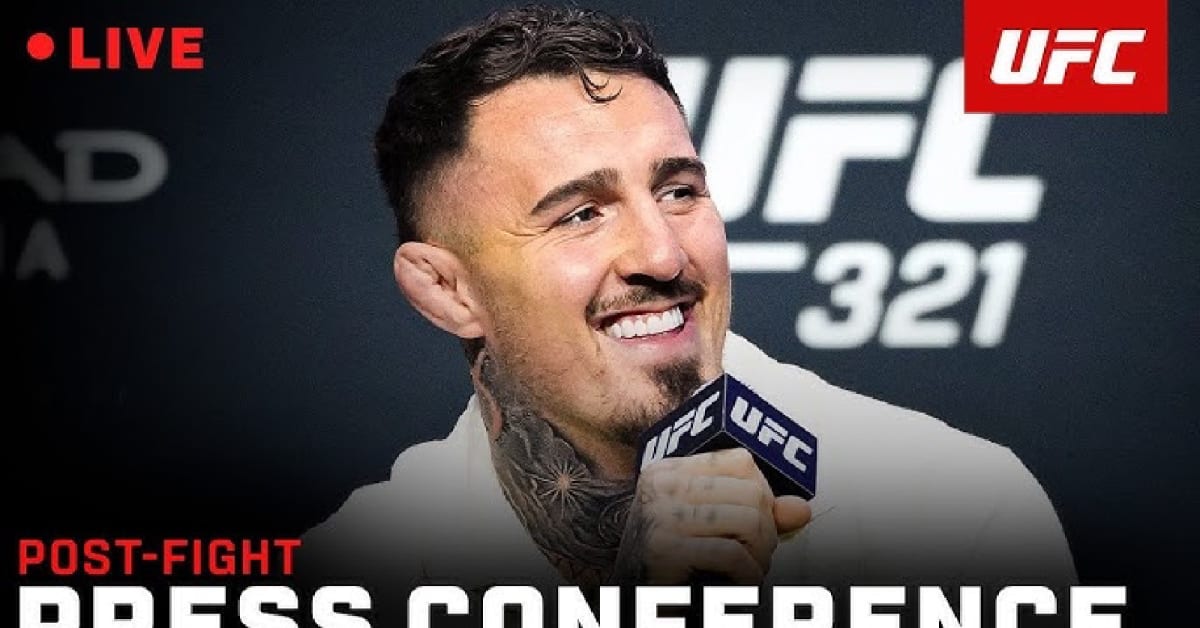 UFC 321: Aspinall vs. Gane Post-Fight Press Conference - MMAWeekly.com ...