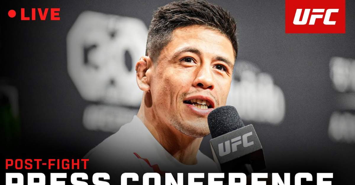 UFC Edmonton Post-Fight Press Conference - MMAWeekly.com | UFC and MMA ...