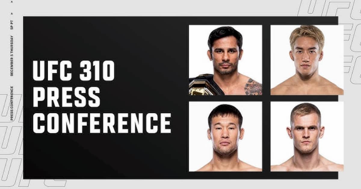 UFC 310 Pre-Fight Press Conference - MMAWeekly.com | UFC and MMA News ...