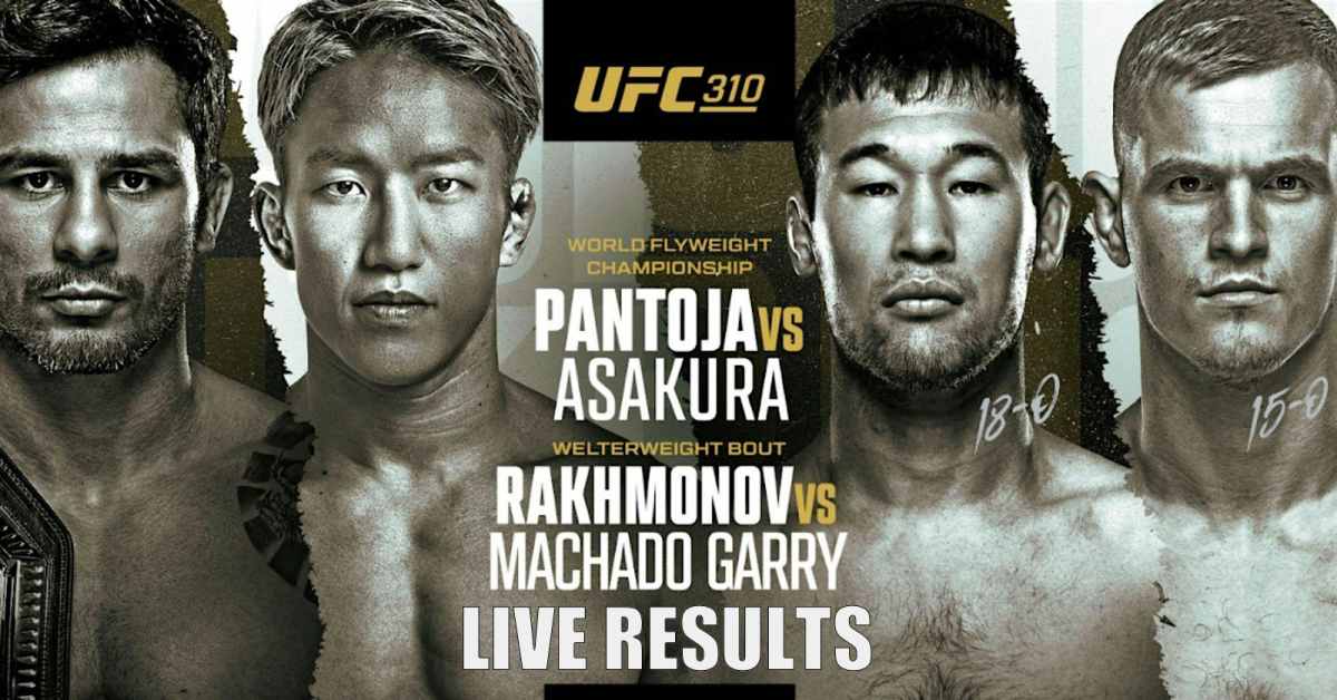UFC 310: Pantoja vs. Asakura Live Results - MMAWeekly.com | UFC and MMA ...