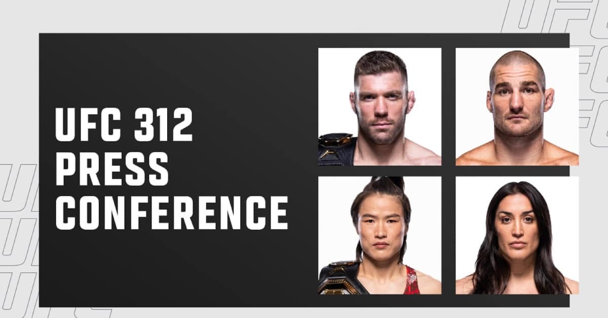 UFC 312 Pre-Fight Press Conference - MMAWeekly.com | UFC and MMA News ...