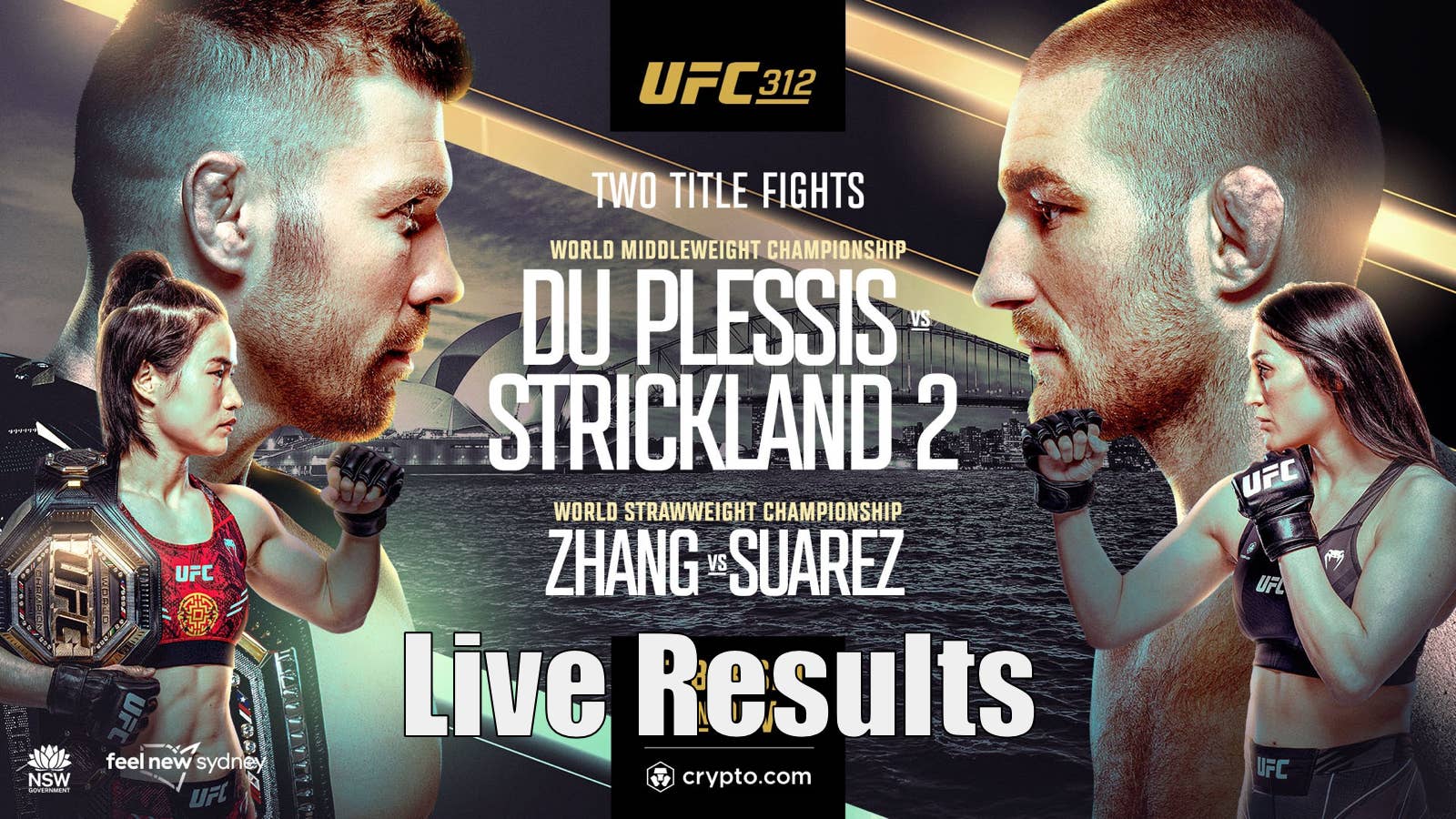 UFC 312: Du Plessis vs. Strickland 2 Live Results - MMAWeekly.com | UFC ...