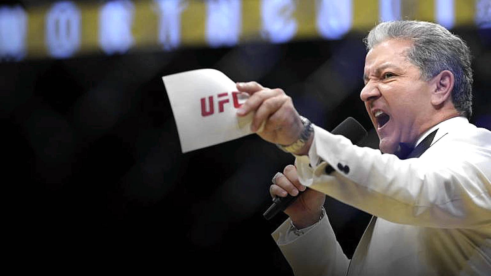 Bruce Buffer explains how he became the 'Veteran voice of the Octagon ...