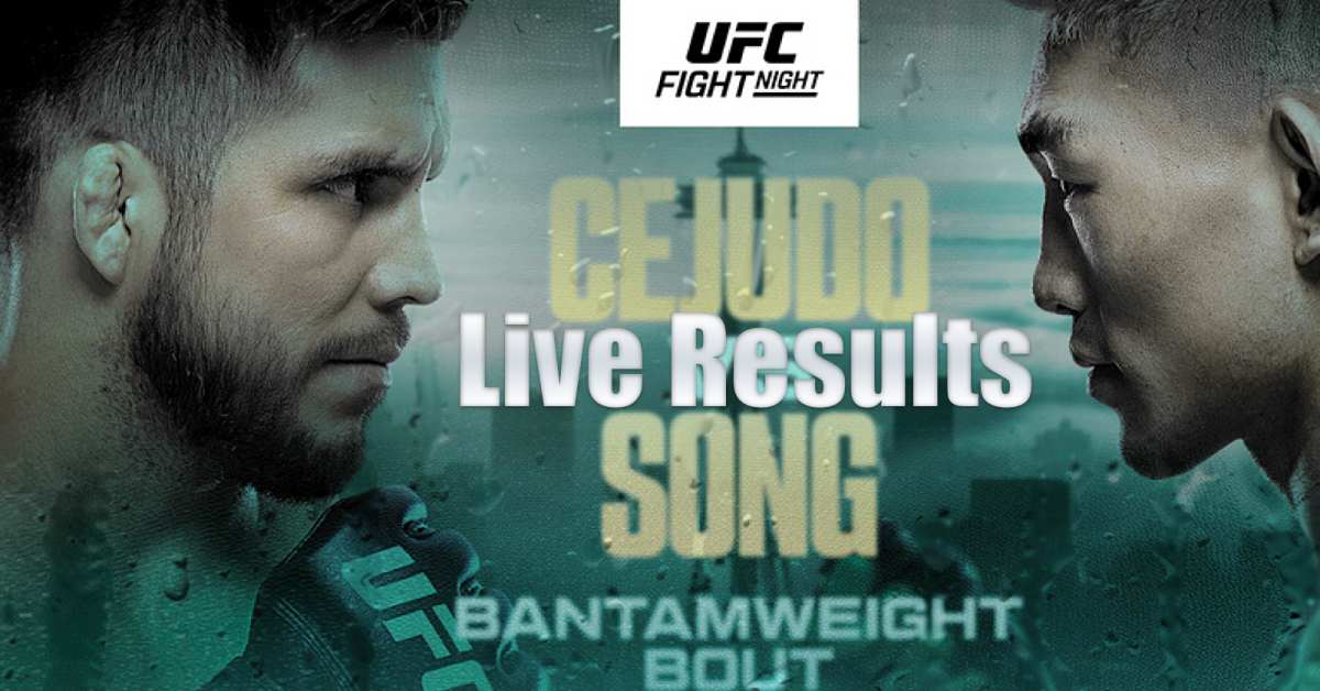 UFC Seattle: Cejudo vs. Song Results - MMAWeekly.com | UFC and MMA News ...