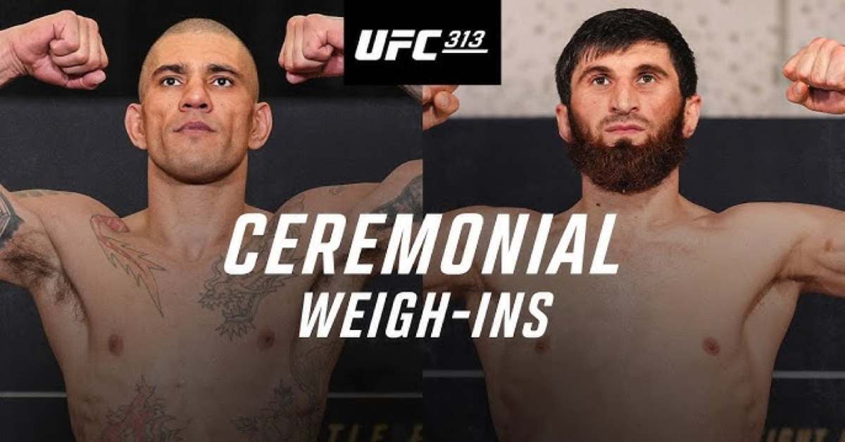 UFC 313: Pereira vs. Ankalaev Ceremonial Weigh-In Video - MMAWeekly.com ...