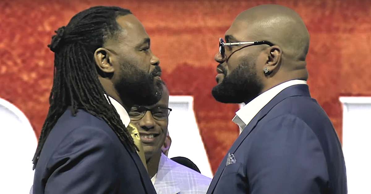 Rashad Evans vs. 'Rampage' Jackson ICS Mania 1 Press Conference Face ...