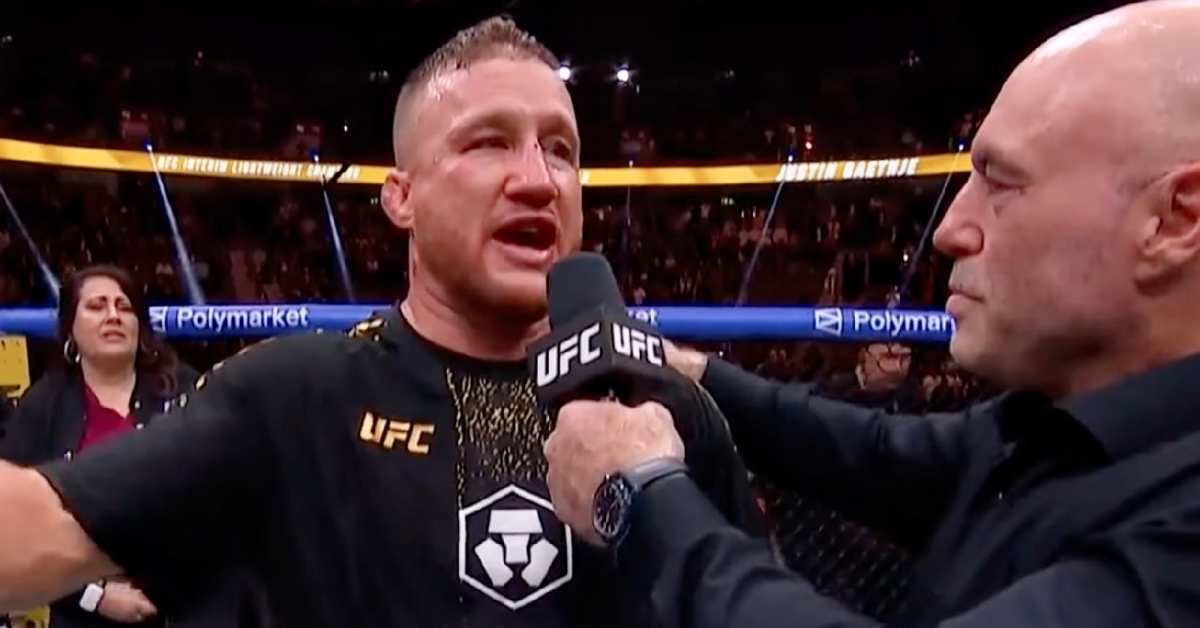 UFC 324 Octagon Interview: Justin Gaethje praises 'warrior' Paddy ...