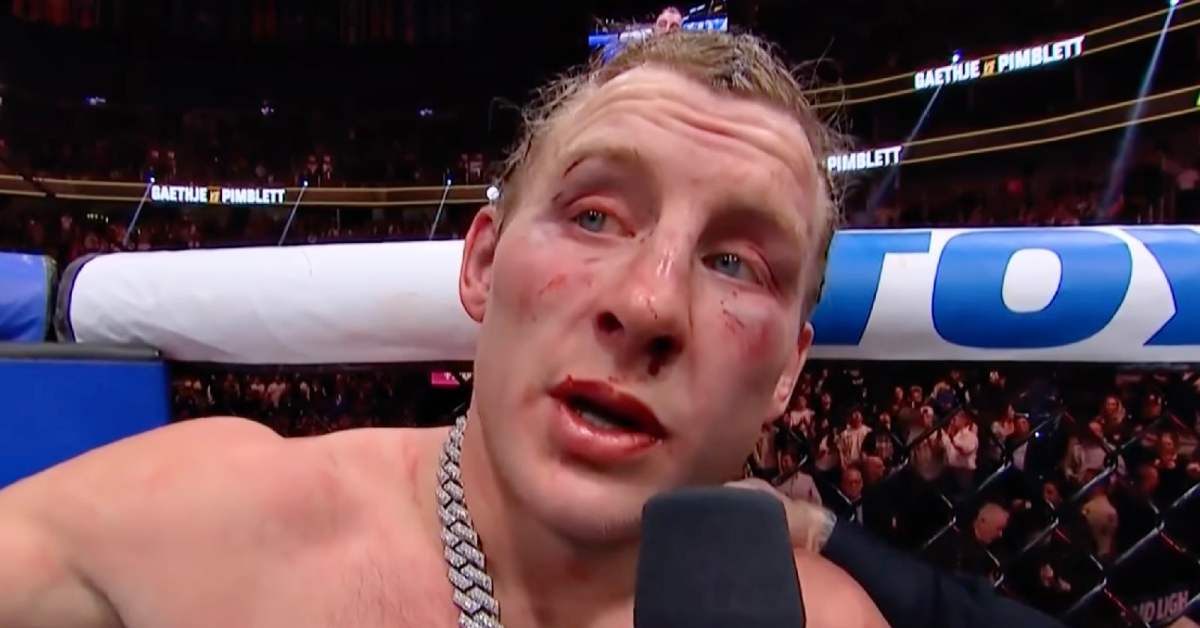 UFC 324 Octagon Interview: Paddy Pimblett, 'You haven't seen the last ...