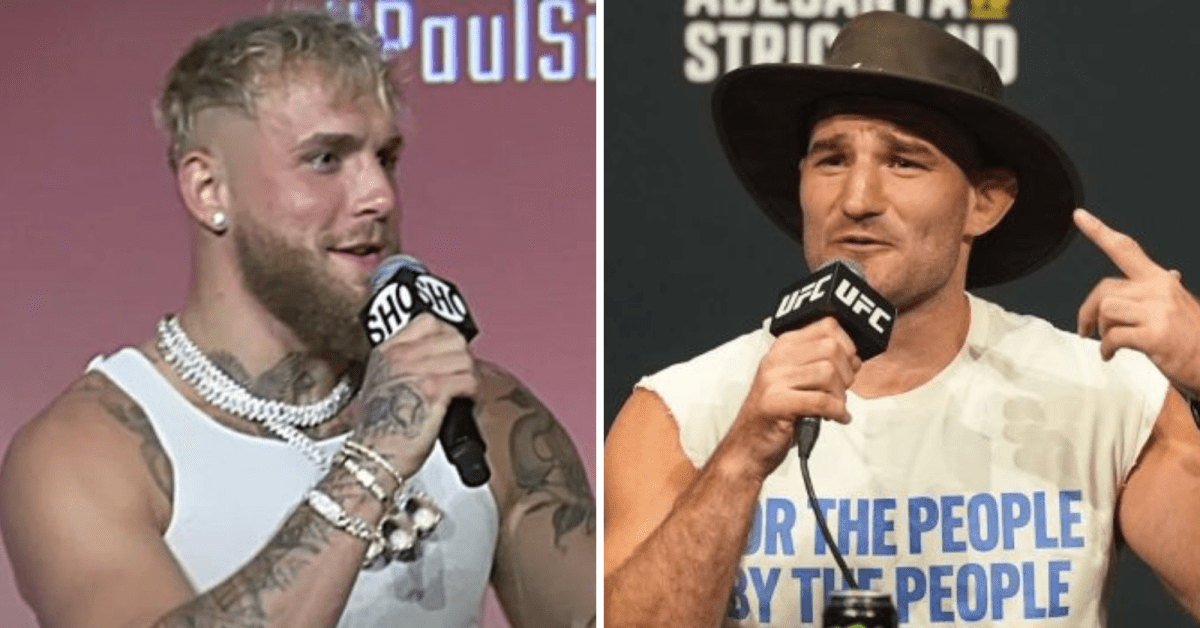 Jake Paul proposes $1 million bet, Sean Strickland responds with death ...