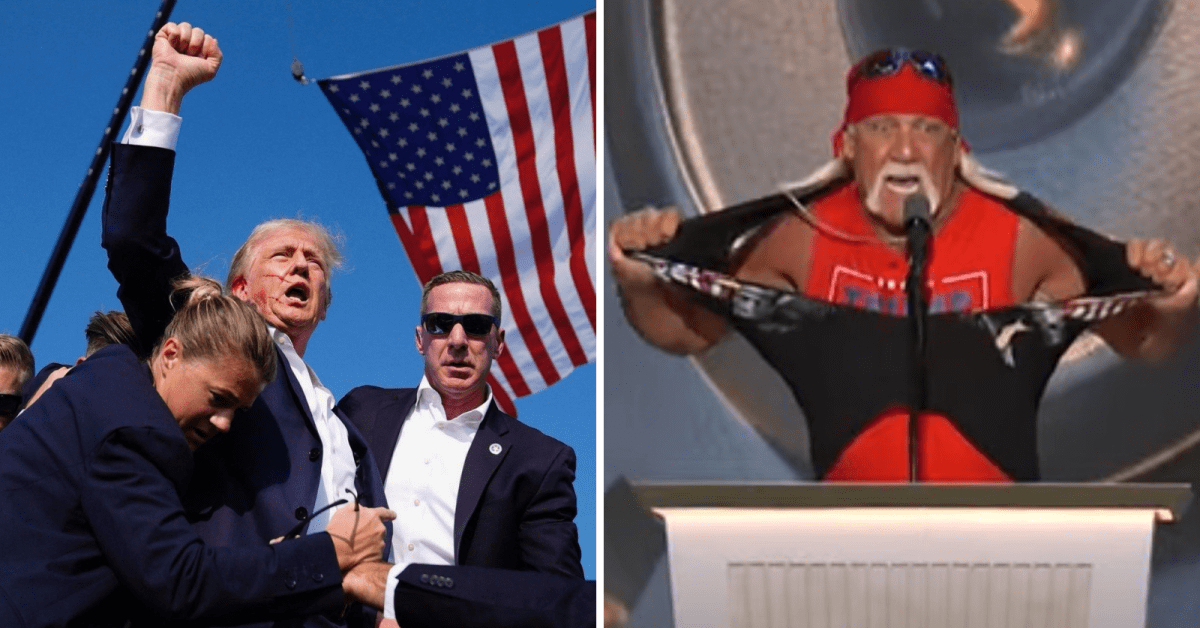 Hulk Hogan lauds 'hero' Donald Trump during electrifying RNC Convention ...
